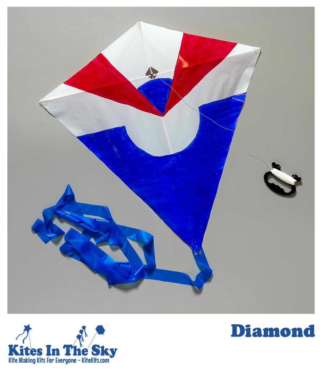 Diamond Kite Kit – Kites In The Sky