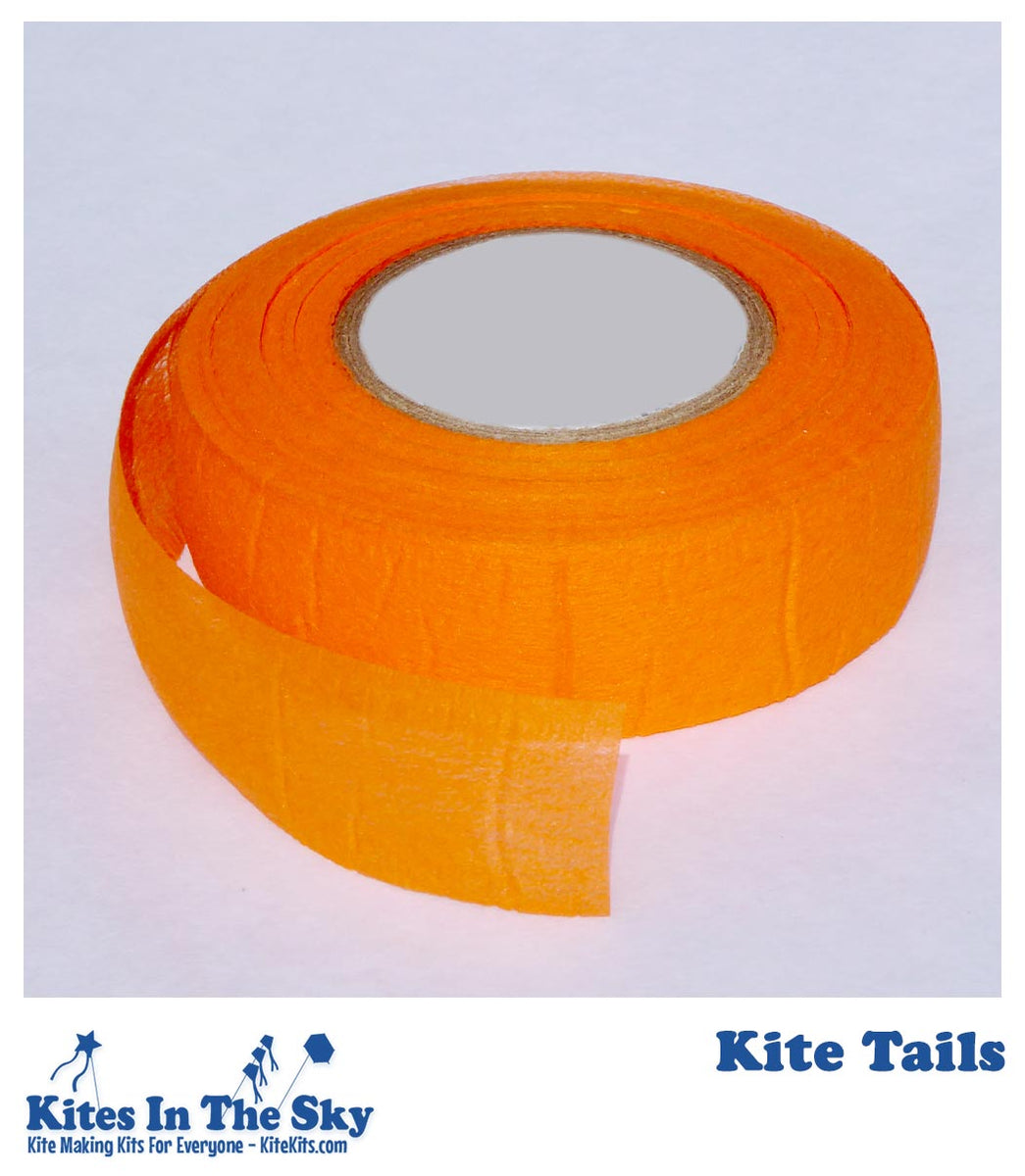Kite Tail - Orange – Kites In The Sky