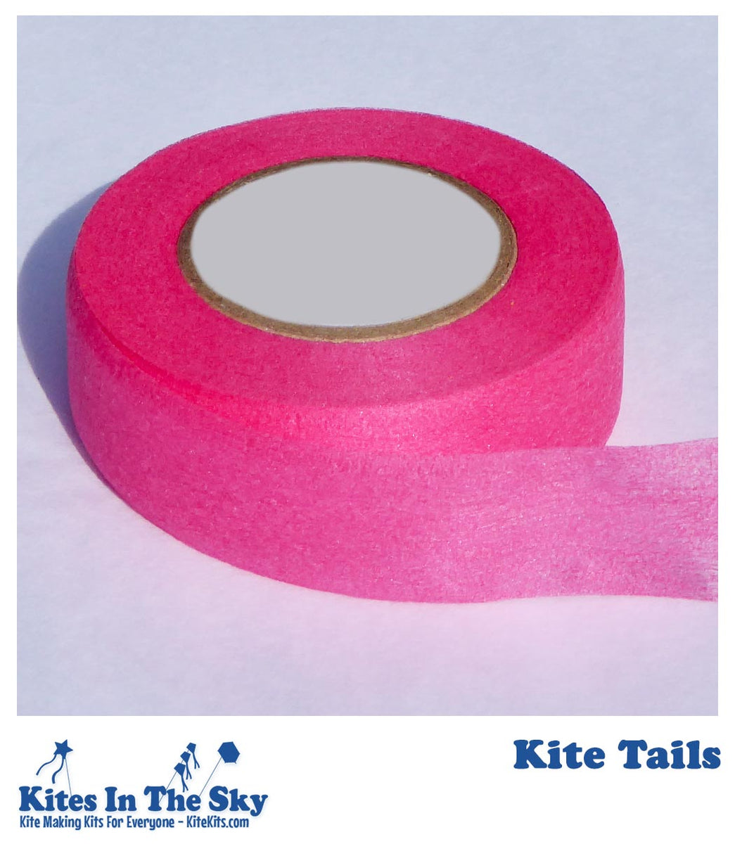 Kite Tail - Pink – Kites In The Sky